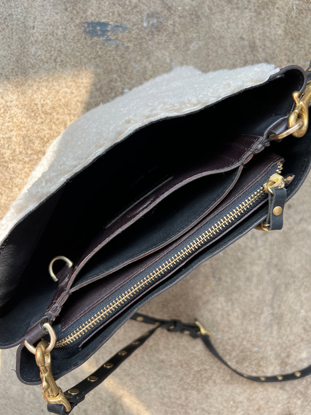 HALWELL SHEARLING CROSSBODY – Kempton & Co.